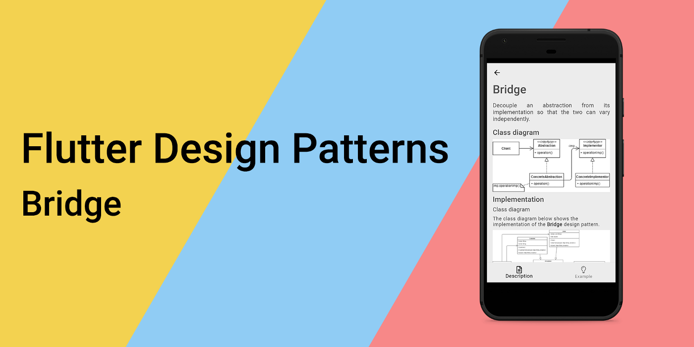 Flutter Design Patterns: 17 — Bridge | 200Lab Blog