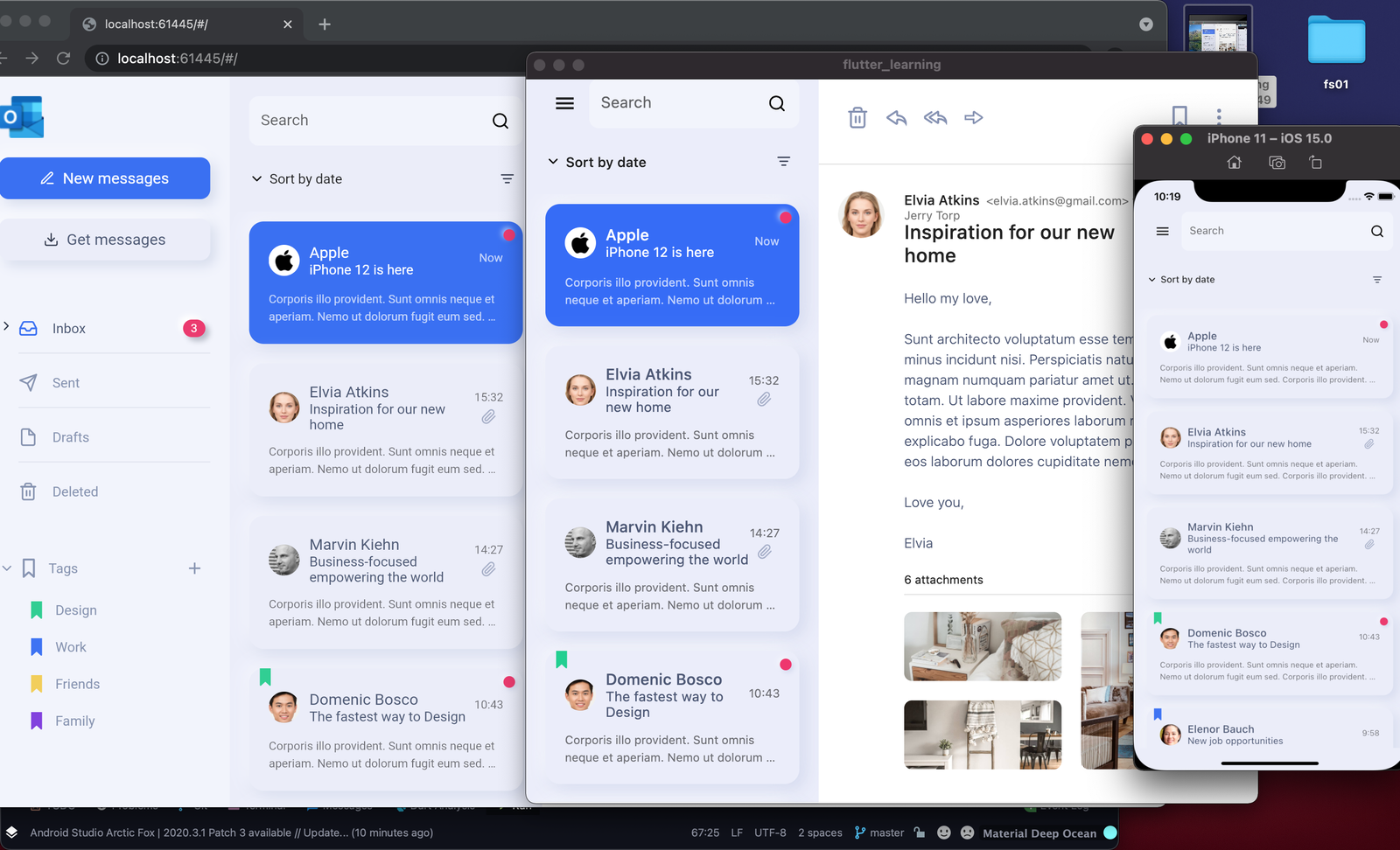 [FREE DOWNLOAD] FULL SOURCE FLUTTER OUTLOOK REMAKE | 200Lab Blog