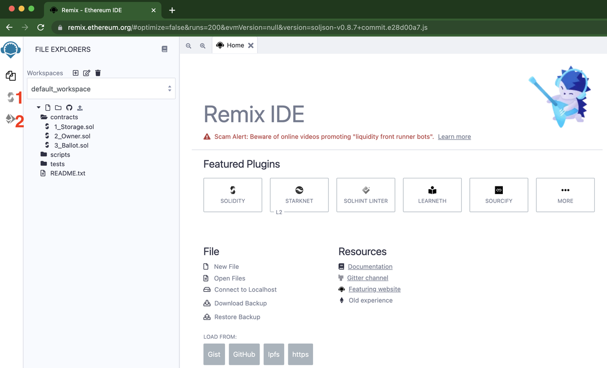 Sử dụng Remix để viết Smart Contract đầu tiên | 200Lab Blog