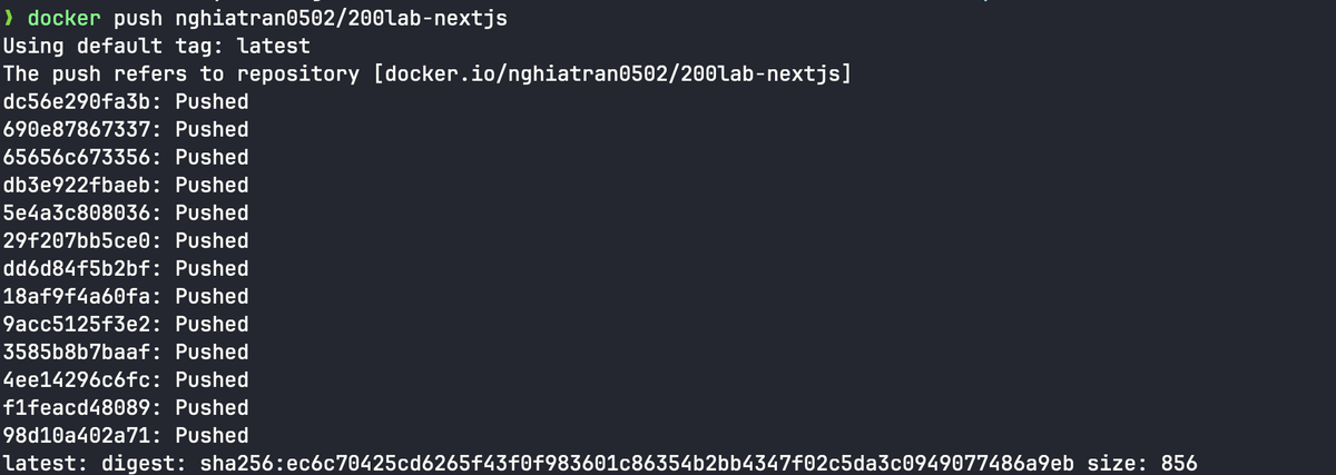 Hướng dẫn triển khai CI/CD cho ứng dụng NextJS sử dụng Github Actions | 200Lab Blog