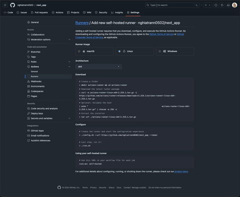 Hướng dẫn Cài đặt Self-hosted Runners cho Github Actions | 200Lab Blog