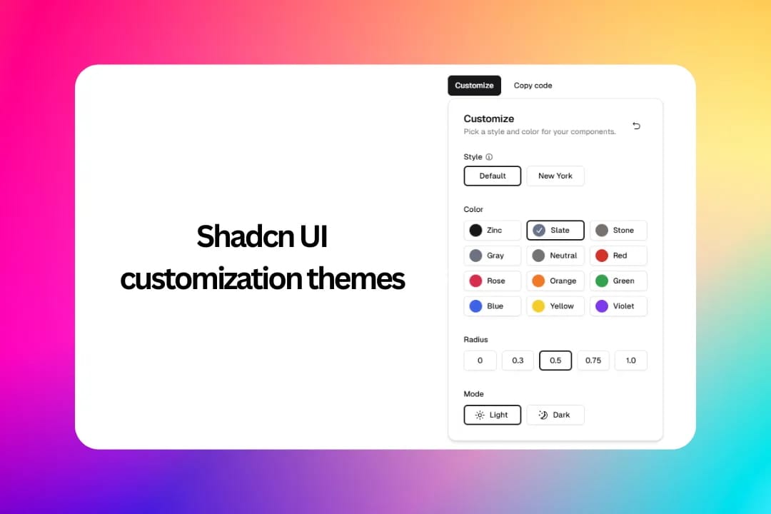 Shadcn UI vs Component Libraries truyền thống: Lựa chọn nào phù hợp với ...