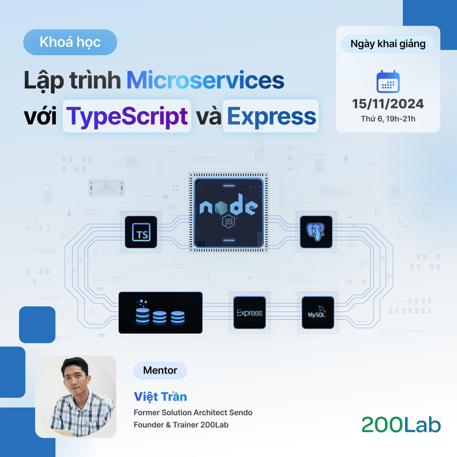 Khoá Học Lập Trình Backend Microservices Với TypeScript Và Express